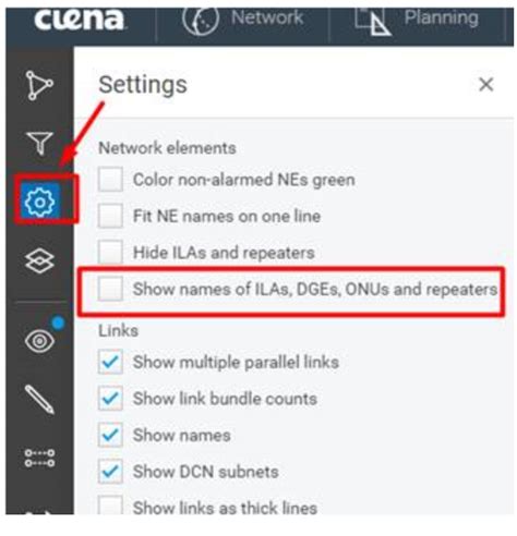 Mcp The Name Of Ila Node Is Not Shown On The Network Map