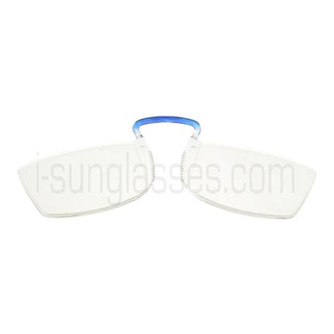 Pince Nez Reading Glasses Rimless Nose Reader Clip Mini Credit Card
