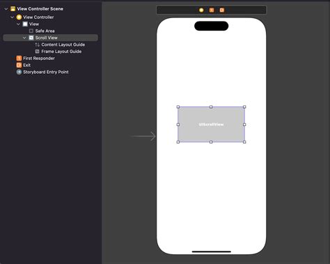 How To Add A Scroll View To The Storyboard In Swift Project Updated