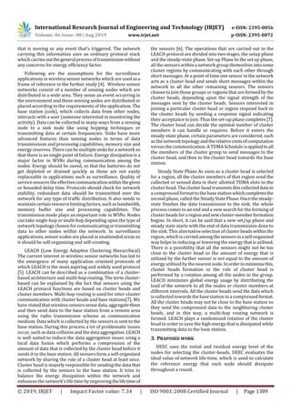 Irjet Energy Efficient Protocol In Wireless Sensor Network Pdf