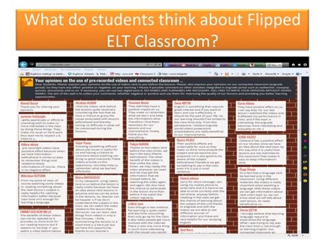 Flipped Elt Classroom Ppt