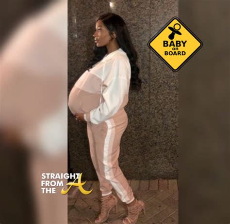 Baby Bump Watch Erica Dixon Expecting Twin Girls Any Day Now