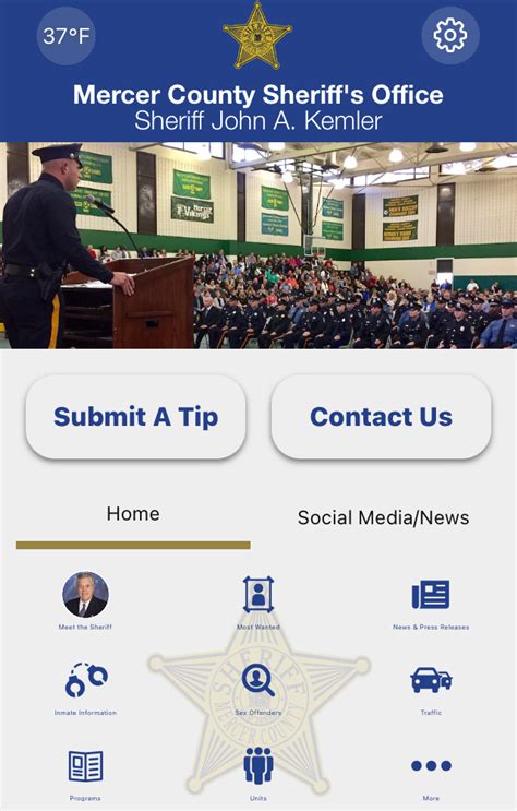 Mercer County Sheriffs Office Jack Kemler Sheriff Trenton Nj
