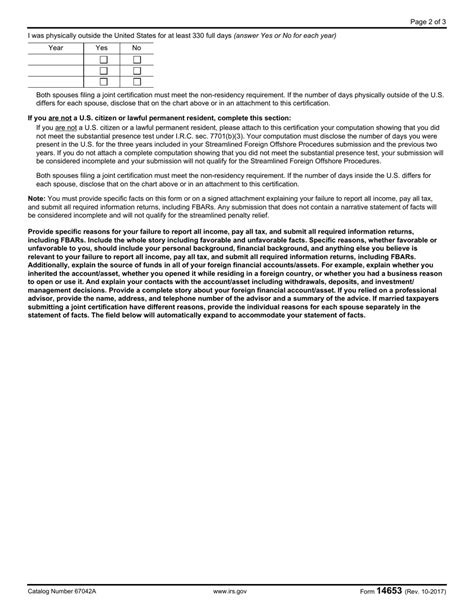 Irs Form 14653 Fill Out Sign Online And Download Fillable Pdf