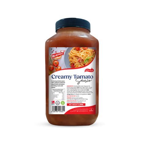 Creamy Pasta Tomato Sauce Perfect For Chicken Meat And Vegetable Rtu