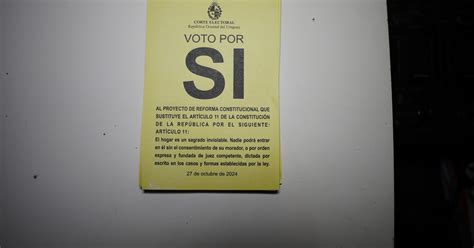 Cadena Nacional De Radio Y Televisión Por Plebiscito De Allanamientos