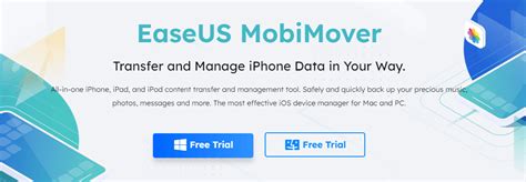 Efficient Ios Data Transfer Easeus Mobimover Review