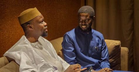 Du Jamais Vu Ces Images De Ousmane Sonko Et Bassirou Diomaye Qu Il