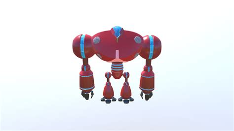Robot Uv Mapped 3d Model By Meg9646 [177b210] Sketchfab