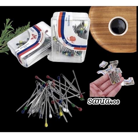 Jual Jarum Pentul Mini Jarum Pentul Hijab 1 Box Stainlees Jarum Hijab