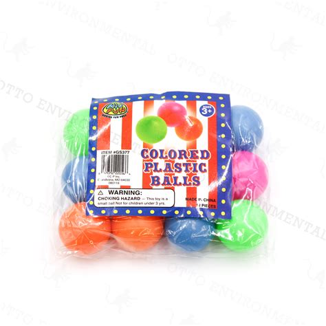 Colorful Ping Pong Balls 12pk Otto Environmental