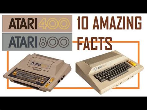 10 Amazing Atari 400 800 Facts YouTube