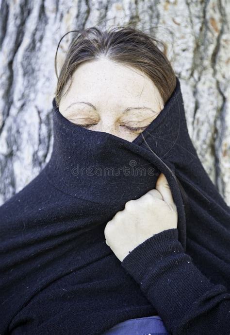 Moorish Woman Covered Stock Image Image Of Islamic Beauty 54264821