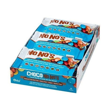 Vegan Gluten Free Nut Free Choco Nonos 12 Pack Dairy Free Soy