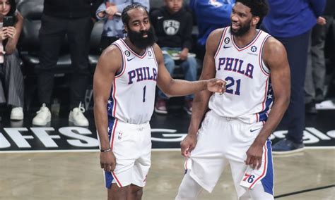 James Harden Sixers Discuss Latest On Joel Embiid Ahead Of Game 1