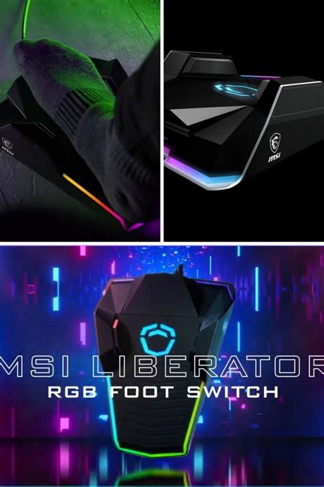 Msi Liberator Gp10 Pedal Controller Wants To Make Your Feet As