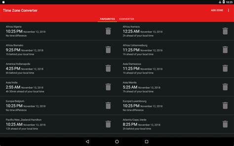 Time Zone Converter World Time Zones Clock Apk สำหรับ Android