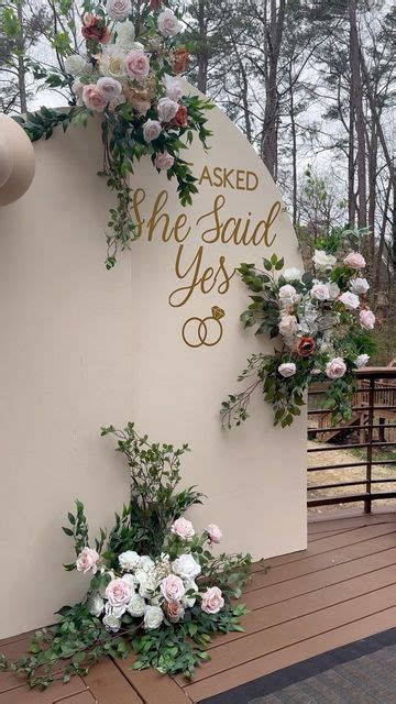 Atlanta Balloon Event Decor By Icet On Instagram He Asked She Said