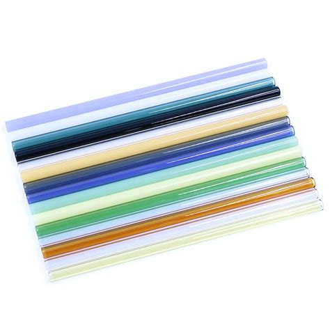Eco Friendly 200 8 Mm Reusable Borosilicate Colored Drinking Glass