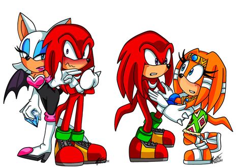 Sonic Couple Challenge Knuxouge And Knuxikal By Katesempai46 On Deviantart