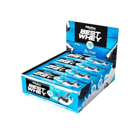 Best Whey Bar Caixa Com 12 Unidades Atlhetica Nutrition Nutrifit