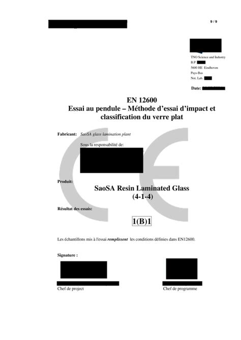 En 12600 检测 En 12600 测试 En 12600 试验 En 12600 认证 En 12600 注册 En 12600 验厂