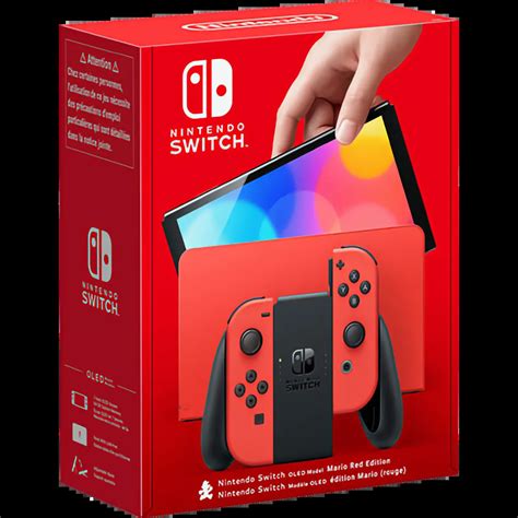 Nintendo Switch Oled Mario Red Edition Levante Computer Console