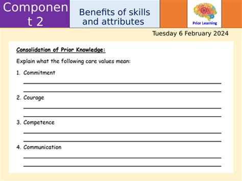 Benefits Of Skills Attributes And The 6 Cs Btec Health And Social