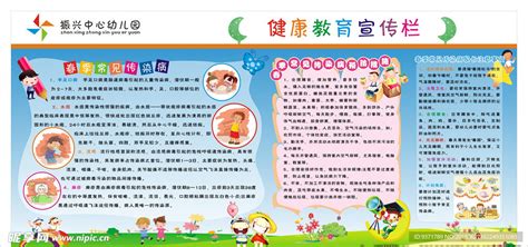 幼儿园健康教育宣传栏设计图 广告设计 广告设计 设计图库 昵图网