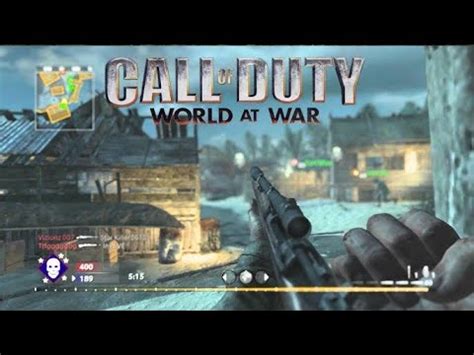 Call Of Duty World At War Multiplayer Ps3 Gameplay Youtube