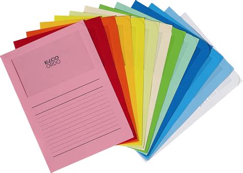 100 L Mappen In Karton Elco Ordo Assorti Pandava