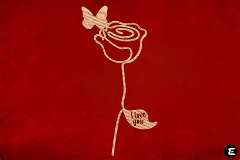 Valentine Rose Svg Graphic By Grafikestelle · Creative Fabrica