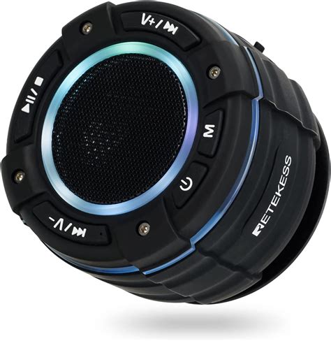 Retekess TR622 Bluetooth Shower Radio Speaker Waterproof Wireless