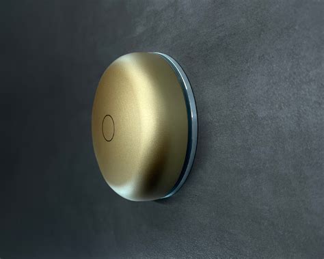 Round Chime Doorbell Ringer With Led Illumination Luxello Usa And Canada