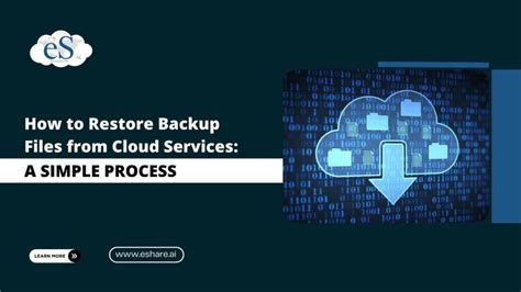 How To Restore Backup Files Easily From Cloud Storage