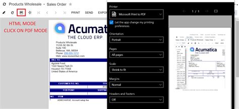 Acumatica Report Design Different When Printed Stack Overflow