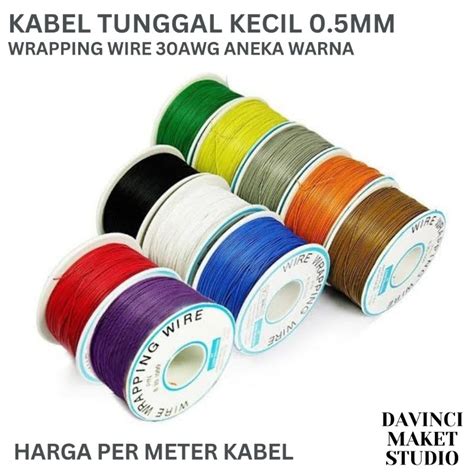 Jual Meter Kabel Kecil 0 5mm Engkel Tunggal Permeter Cable Jumper