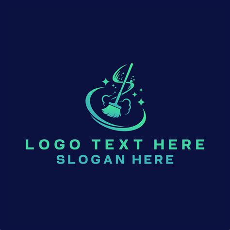 Cleaning Sanitation Mop Logo Brandcrowd Logo Maker