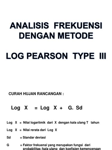 log pearson type iii pdf