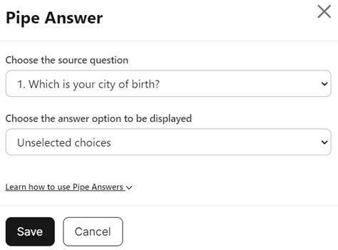 Personalize Surveys Using Question And Answer Piping Blocksurvey
