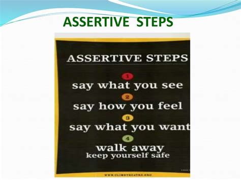 Assertiveness Pptx Mental Health Diseases And Conditions