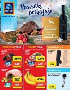 Hofer katalog od 14.12.
