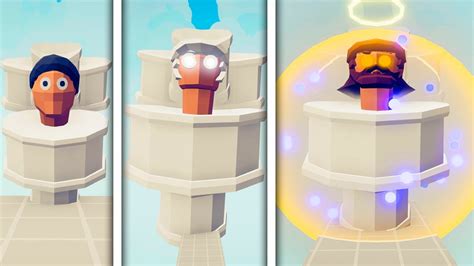 Evolution Of Skibidi Toilet Tabs Totally Accurate Battle Simulator