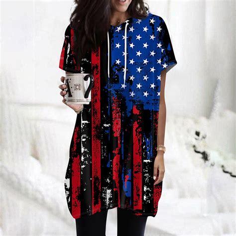 Chmora American Independence Day T Shirt American Flag Patriotic Shirt