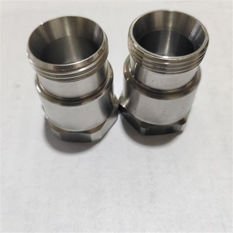 Stainless Steel Flared Joint Joint Nut Hexagon Flange Joint Threaded Joint Flared Joint And