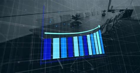 Animation Of Bar Graph Representing Grow Stock Video Pond5