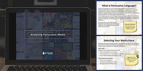 New Analysing Persuasive Media Presentation Twinkl