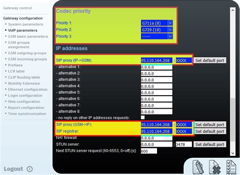Configurazione Gateway Gsm Voiceblue Next 2n Voispeed