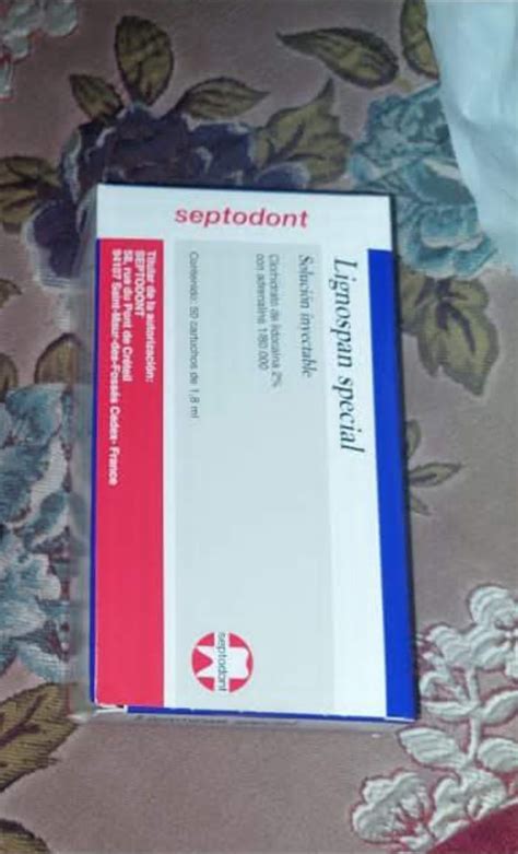 متوفر بنج أسنان فرنسي Lignospan Bedro For Electronics