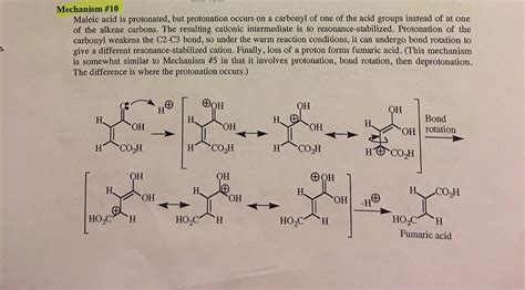 Deducing A Possible Mechanism For The Isomerization Chegg